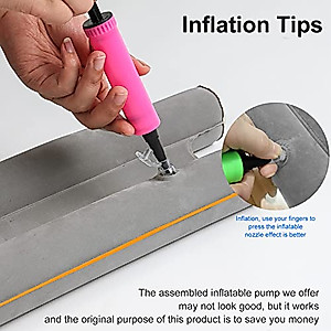 PearlLives Door Draft Stopper for Bottom of Door Air Cushion Bottom Door Seal Under Door Draft Blocker Door Sweep Dust and Noise Blocker (Grey, 34-36INCH)