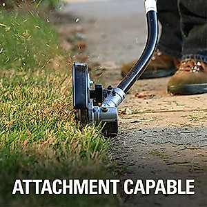 Greenworks 40V 14" Brushless Cordless (Attachment Capable) String Trimmer, 4.0Ah Battery and Charger Included