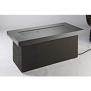 The Outdoor GreatRoom Company Fire Pit Glass Cover Color: Grey