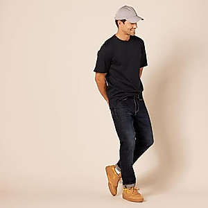 Amazon Essentials Men's Regular-Fit Short-Sleeve Crewneck T-Shirt, Pack of 2, Black, X-Large