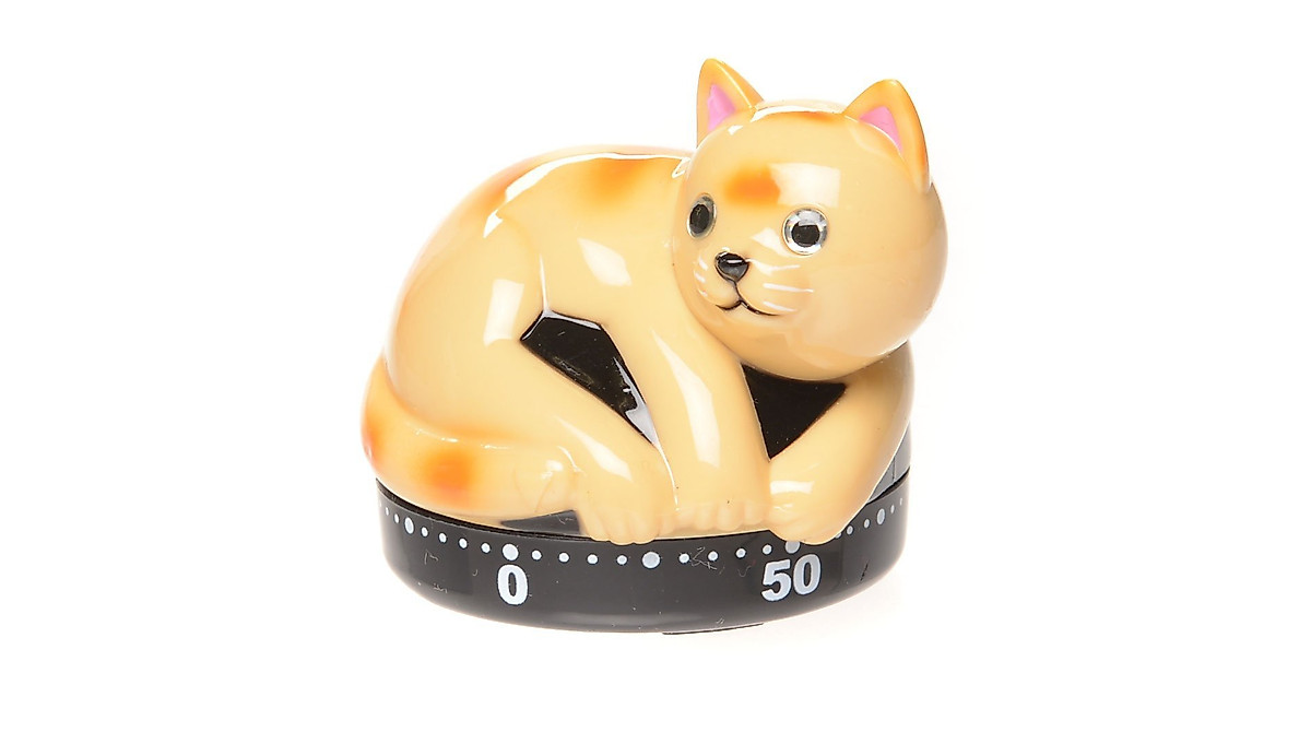 Cosa Nova Tabby Cat Kitchen Timer - Cute & Functional