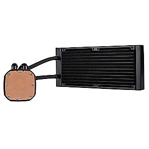 Corsair H100i RGB PLATINUM AIO Liquid CPU Cooler,240mm,Dual ML120 PRO RGB PWM Fans,Intel 115x/2066,AMD AM4/TR4