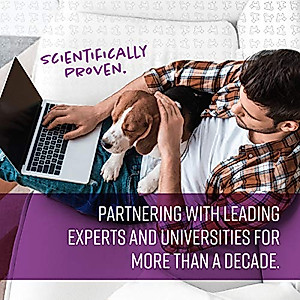 SENTRY PET Care Sentry Calming Chews for Dogs, Calming Aid Proven to Reduce Stress and Anxiety, Pheromones Prevent Unwanted Behaviors Including Barking, Jumping, and Separation Anxiety, 60 Count