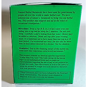 China Slim Tea (Extra Strength), 1.7 Oz (20 Count)