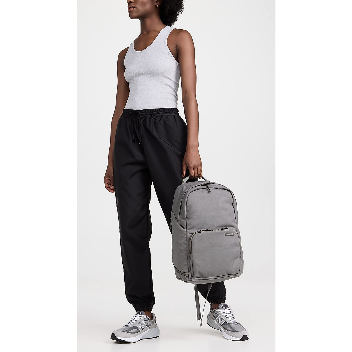 BREVITE The Backpack, Charcoal Grey, One Size