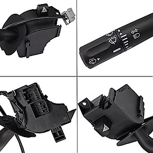 Multi-Function Turn Signal Wiper Dimmer Combination Switch Replacement for 2005-2008 Ford F150, 2006-2008 Lincoln Mark LT, Replace OE# 5L3Z13K359AAA, 6L3Z13K359AA, SW7388, 629-00789, CBS1332