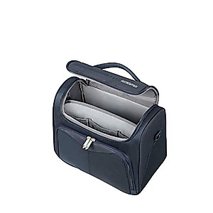 AMERICAN TOURISTER Men Beauty Case, Blue (Navy), 32 centimeters