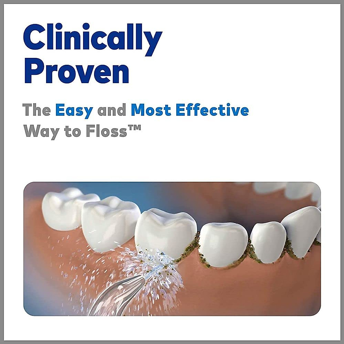 Waterpik Aquarius Professional Water Flosser Designer Series, Blue, WP-673