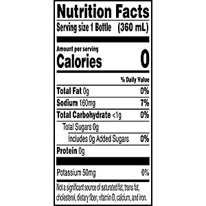 Gatorade G Zero Thirst Quencher, Cool Blue, 12oz Bottles (6 Pack)