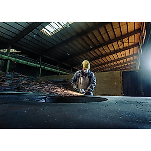 Metabo 7-Inch Angle Grinder, 8,500 RPM, 15 Amp, Paddle Switch, Metabo VibraTech, Made in Germany, WP 24-180 MVT, 606485420, Green