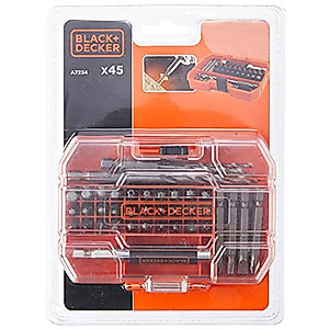BLACK+DECKER A7234-XJ 27 Piece Drill Set, Orange