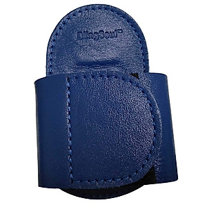 Blingsoul Blue Leather Stethoscope Holder for Women and Men - Stethoscope Case Hip Clip, Medical Nursing Essentials Stethoscope Case for Nurses Holster Cover Kit for Physicians Cardiologist Doctor