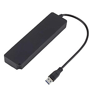 USB 3.0 HUB Splitter 7 Ports with On/Off Switches High Speed 5Gbps Micro Multiple USB Port Expander for PC Computer