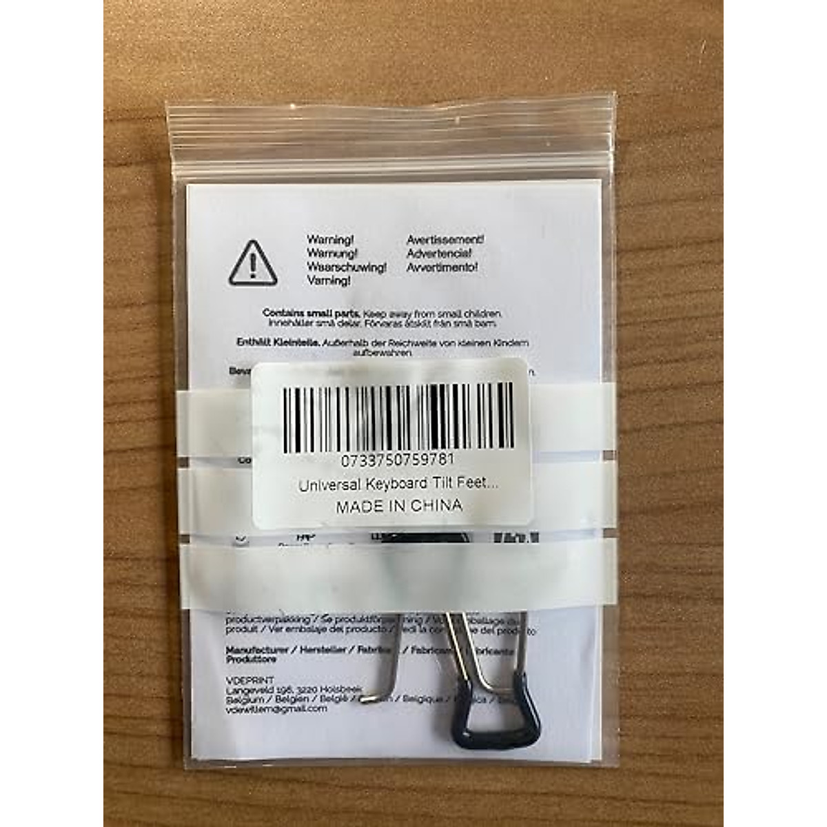 Computer Keyboard Feet Replacement 2 Pcs - Rubber Grip Small Ergonomic ...