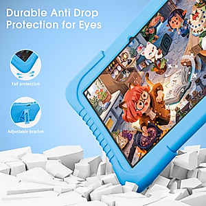 SGIN Tablet 10 Inches IPS Touch Screen, 2GB RAM 32GB Storage, Quad-Core Processor A133 1.6GHz Android 12, 5000mWh Battery Life TF Card 32GB Expansion, WiFi, Bluetooth(Black)