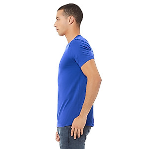 Letter S Halloween Team Group Event Trick Treat Costume Accessory Men's T-Shirt, L, Royal