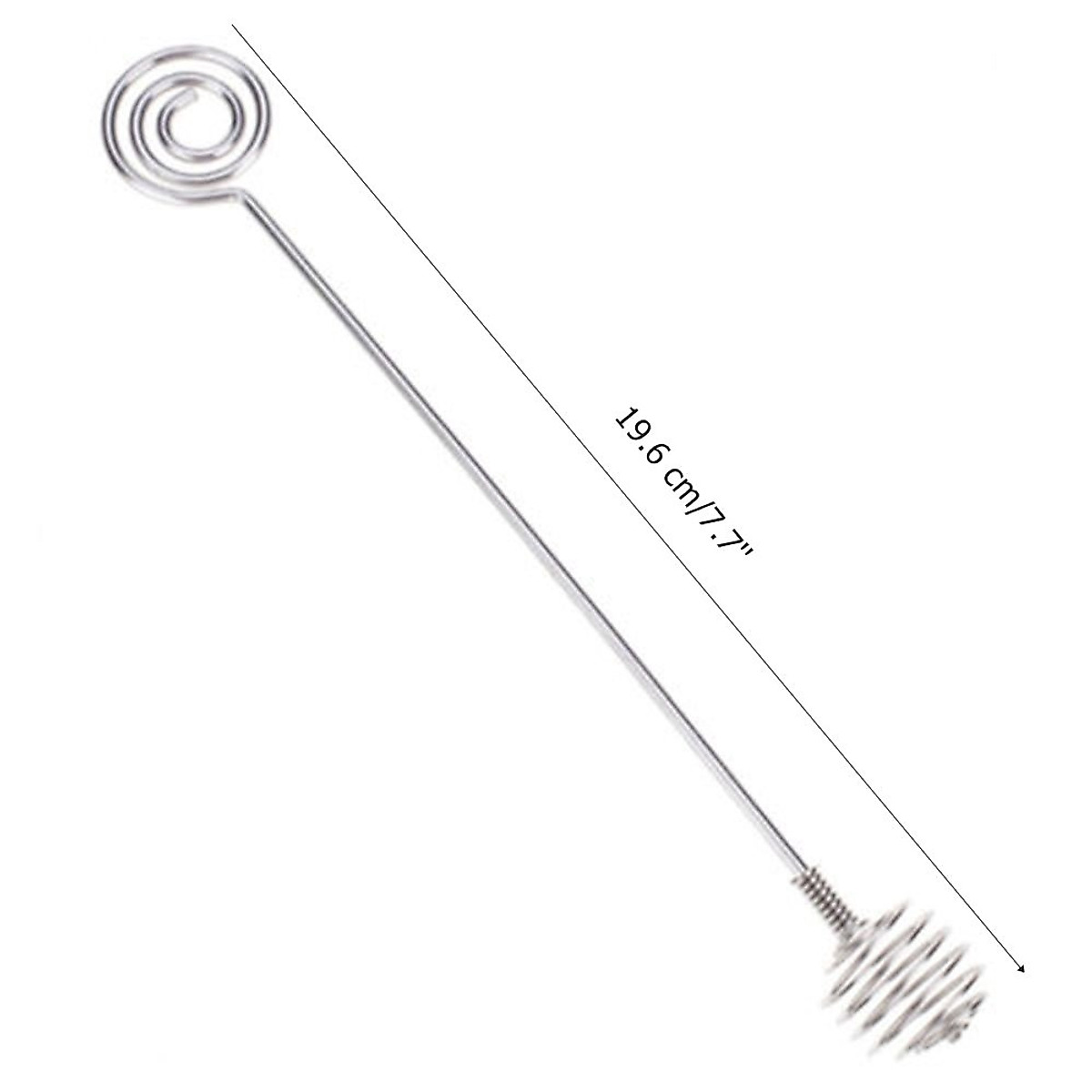 ISKYBOB 4 Pack Stainless Steel Honey Stick Dipper,19.6 cm/7.7'' Long