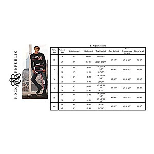 Rock & Republic Men's Straight Jean, Street Cred, 29W x 34L