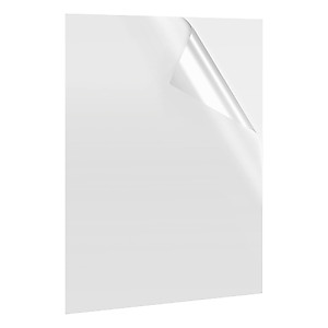 Amazon Basics Transparent Presentation Binding Covers, Letter Size, 8.5 x 11 Inches - Pack of 100