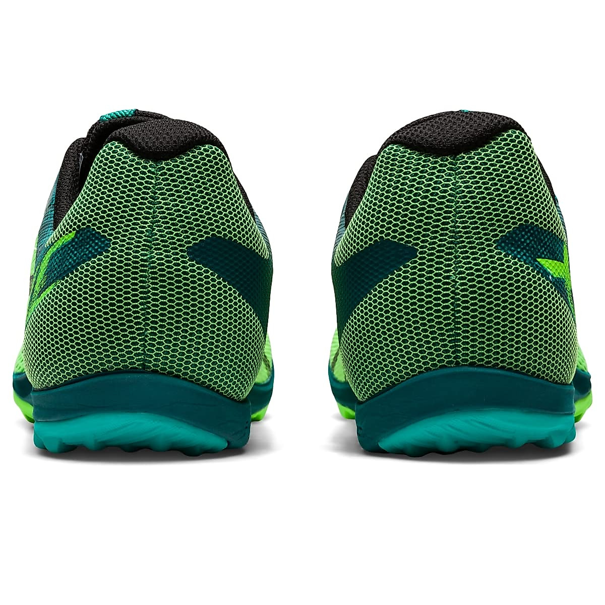 ASICS Unisex Resurgence XC Cross Country, 9.5, Green Gecko/Black