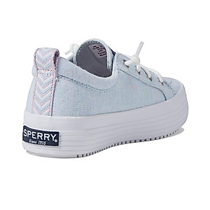 Sperry Crest Vibe Platform Sneaker, Blue, 13 US Unisex Big Kid