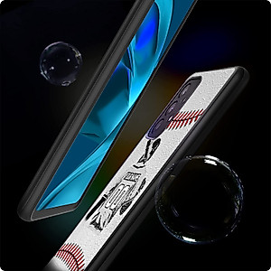 Personalized Baseball vs Name Number US Flag Decor Rubber Cover Phone Case for Samsung Galaxy A15/A25/A14/A54/A53/A03S/A02S/A12/A13/A32/A42/A51/A52/A71 Custom Baseball Phone case (Baseball batter)