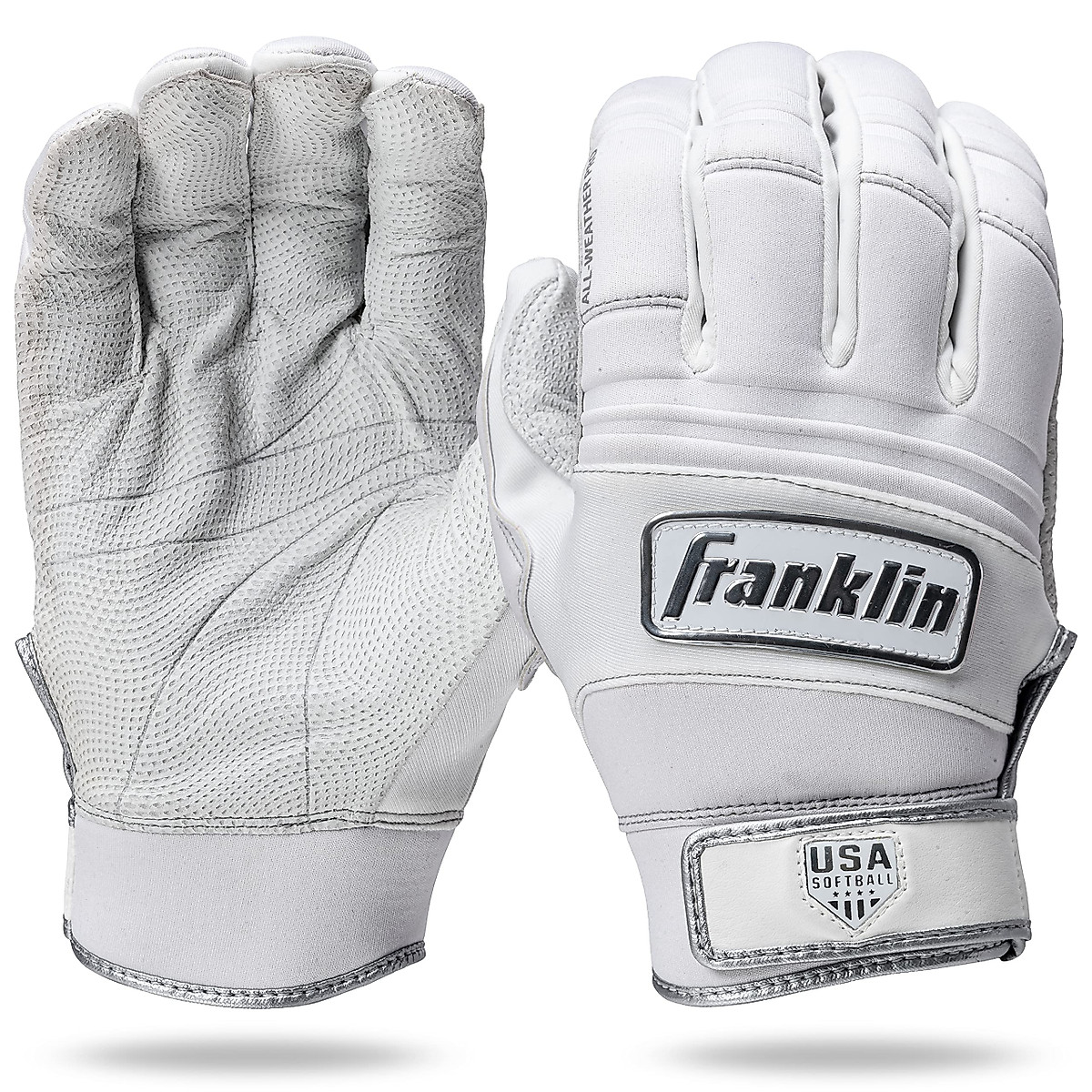 Franklin Sports womens 20630F4 MLB W L CFX FP RED CHRM BTG, Chrome Red - Fastpitch, Women s Large US