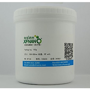 Nano Barium Titanate(Tetragonal Phase) 100-350nm 99% Purity 100G for Industrial Manufacturing/Scientific Research