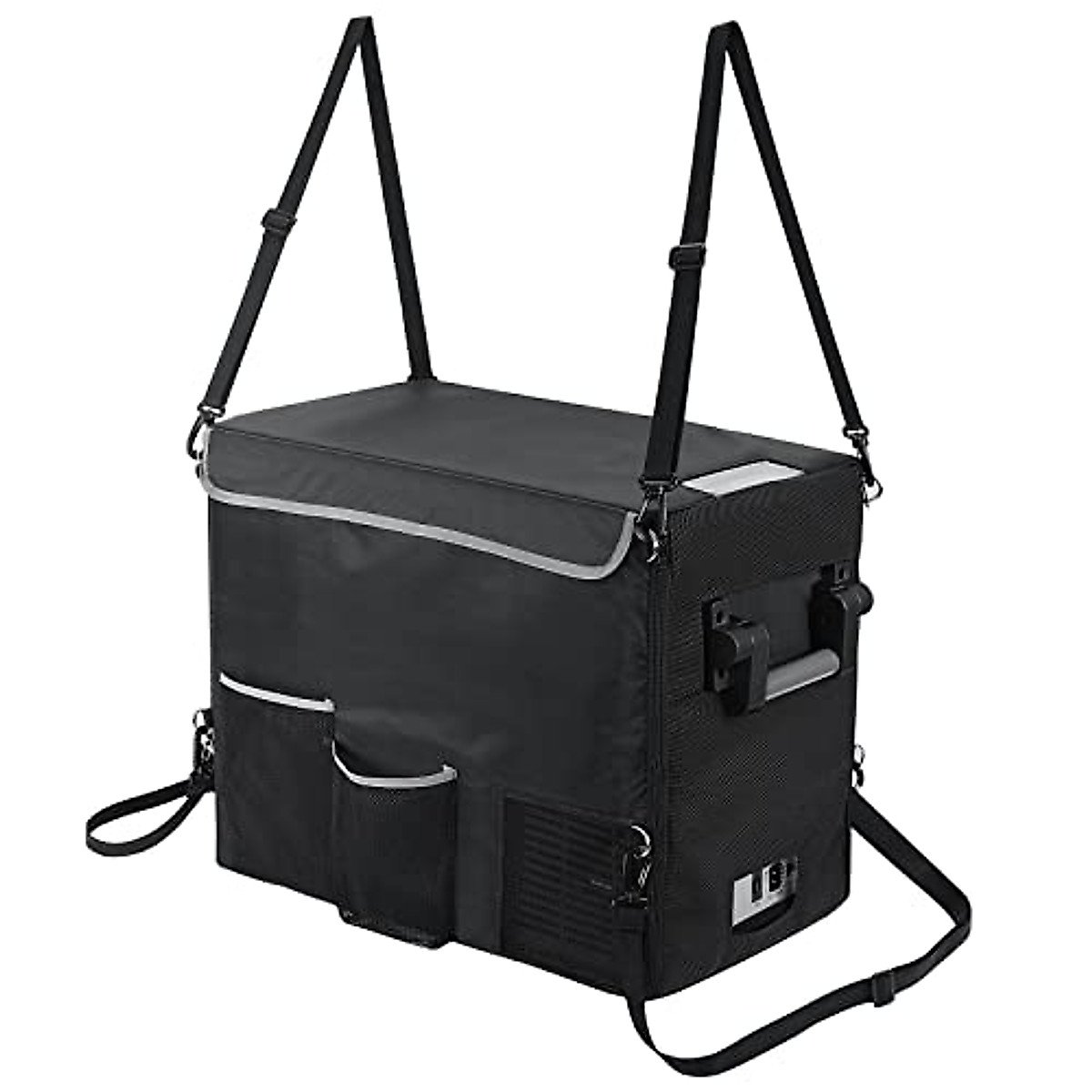 JOYTUTUS Insulated Protective Cover 42 Quart Portable Refrigerator Fridge Freezer