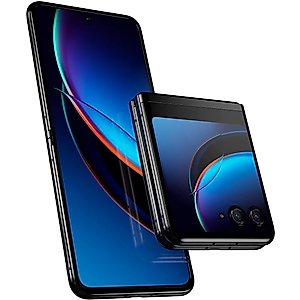 Motorola RAZR 40 Ultra 5G Dual 512GB 12GB RAM Unlocked (GSM Only | No CDMA - not Compatible with Verizon/Sprint) Global – Black