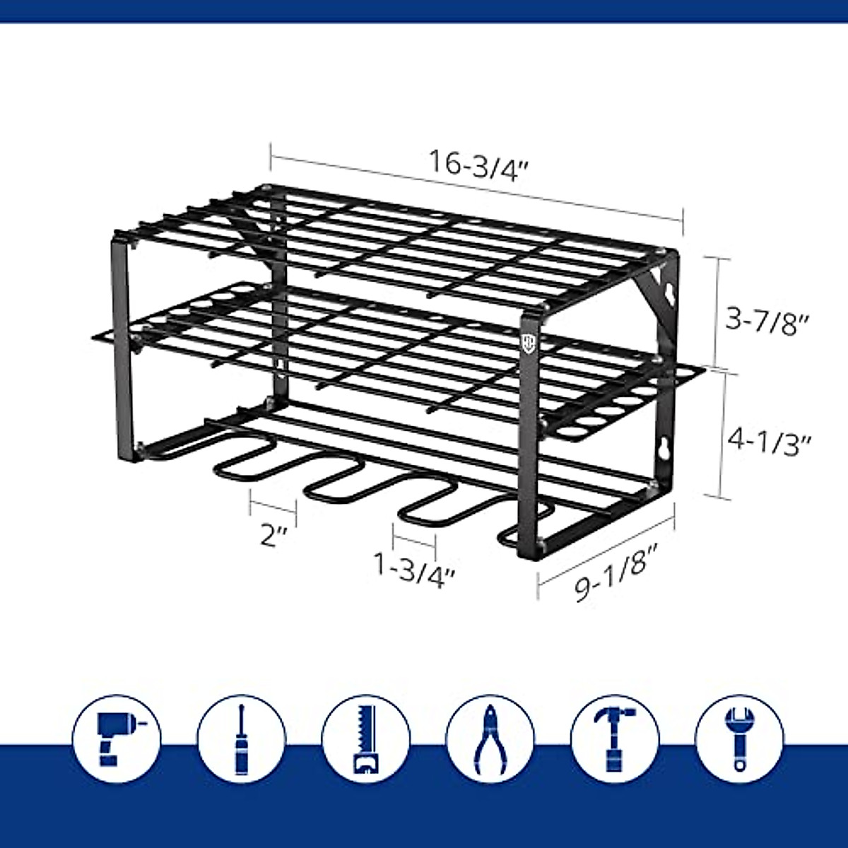 WORKPRO Pink Cordless Grass Shear & Shrubbery Trimmer & WORKPRO Power Tool Organizer