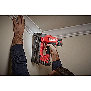 Milwaukee Electric Tool 2741-21CT Milwaukee M18 Fuel 16 Gauge Straight Finish Nailer, Plastic, 1" x 11.9" x 3.2"