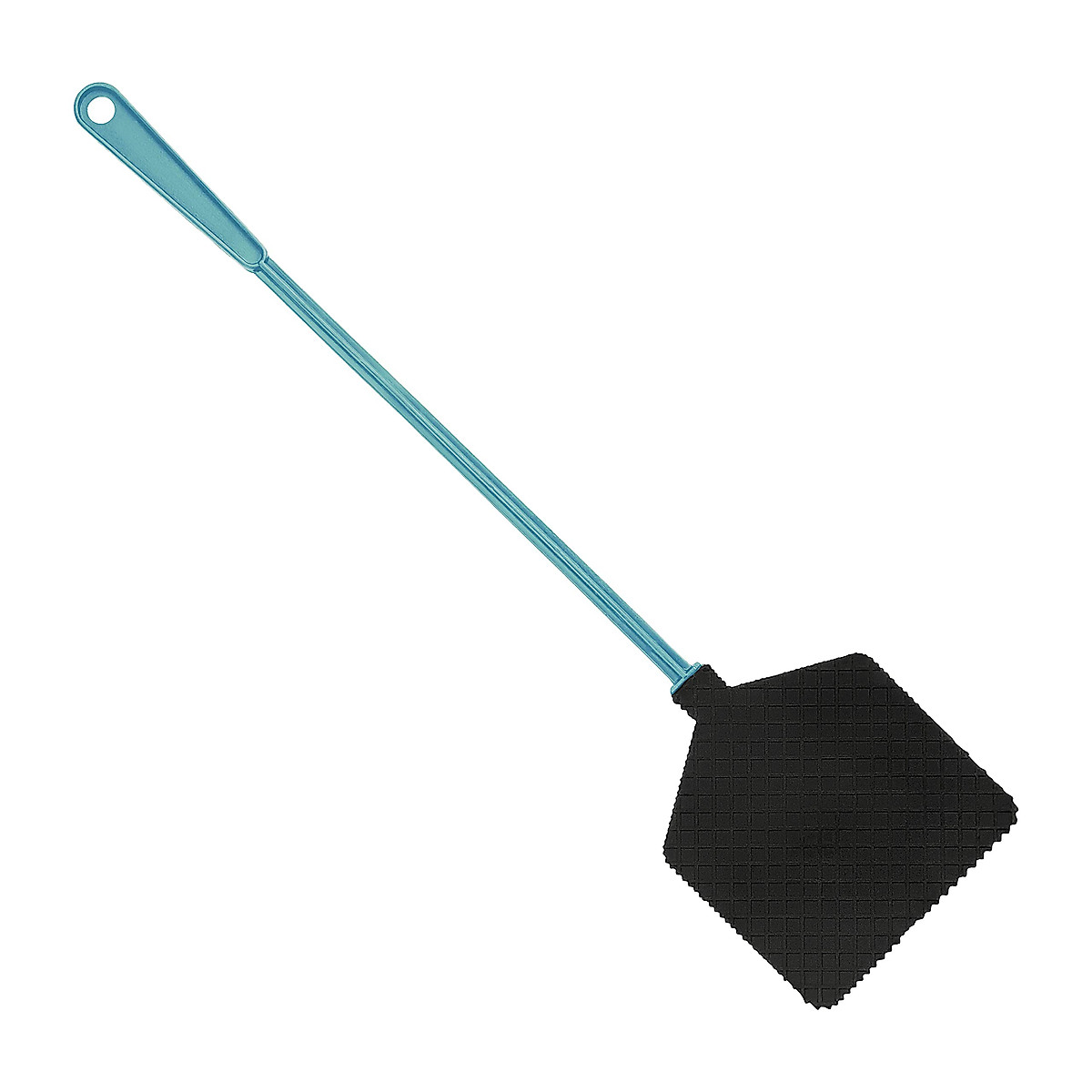 OFXDD Rubber Fly Swatter, Long Fly Swatter Pack, Fly Swatter Heavy Duty, Light Blue Color (3 Pack)
