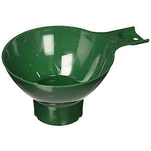 Norpro Canning Wide Mouth Plastic Funnel, Green, 4.75in/12cm
