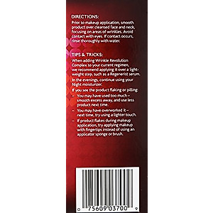 Wrinkle Cream by Olay Regenerist Anti-Aging Wrinkle Revolution Complex Moisturizer Plus Primer, 50 mL