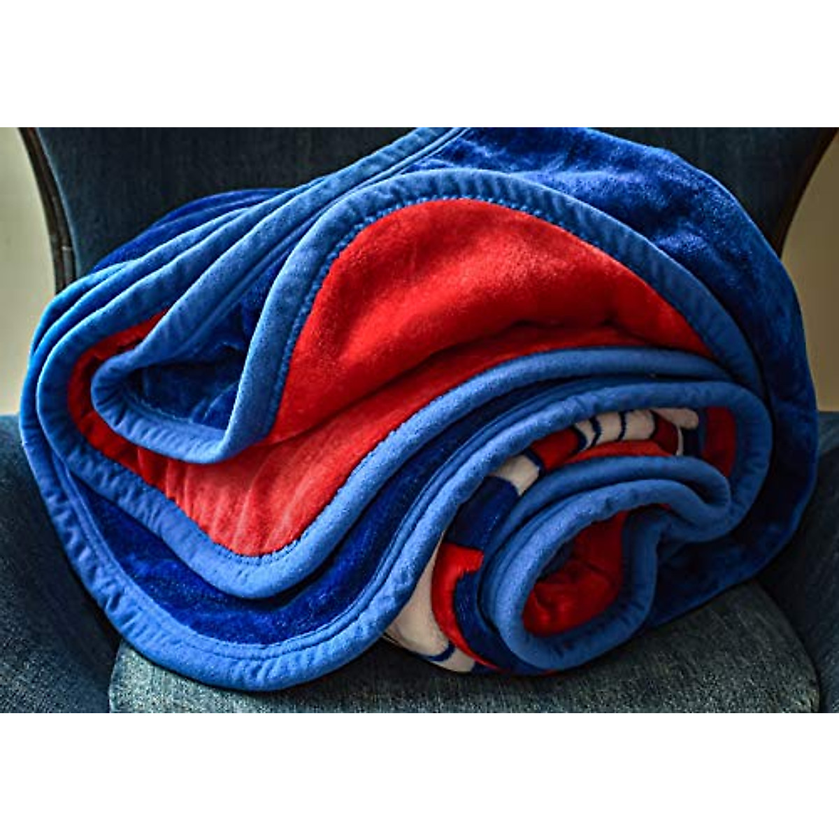 Dormitory 101 U Penn Premium Quality Plush Fleece Blanket - X Large 60"X80". Fits Queen or Twin XL Bedding. Great Gifts!