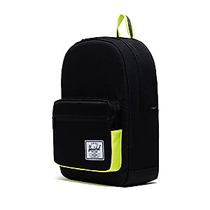 Herschel Supply Co. Pop Quiz Black Enzyme Ripstop/Black/Safety Yellow One Size