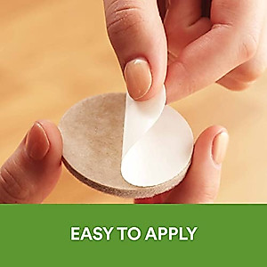 Scotch SP842-NA Felt Pads, 36 Count (Pack of 1), Beige