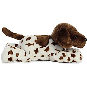 Aurora® Adorable Flopsie™ Gio German Shorthair™ Stuffed Animal - Playful Ease - Timeless Companions - Brown 12 Inches