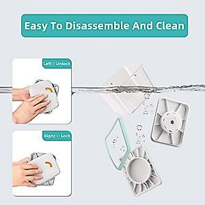 Food Storage Containers, Pop Airtight Food Storage Containers with Lids for Kitchen Pantry Organizing Stackable Container For Cereal Snack Flour Sugar Coffee Spaghetti - 8 Pcs Set [(1.2, 2.0, 2.7, 3.3qt)*2]