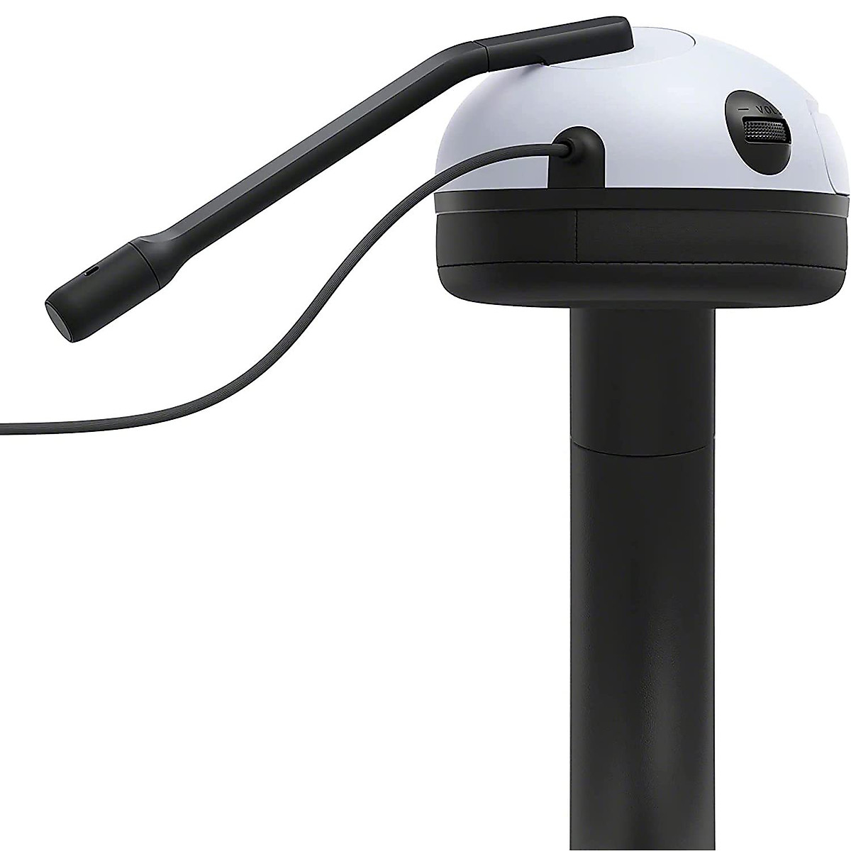 Sony MDRG300/W INZONE H3 Wired Gaming Headset, White Bundle with Deco Gear Wood Headphone Display Stand Secure Tabletop Holder