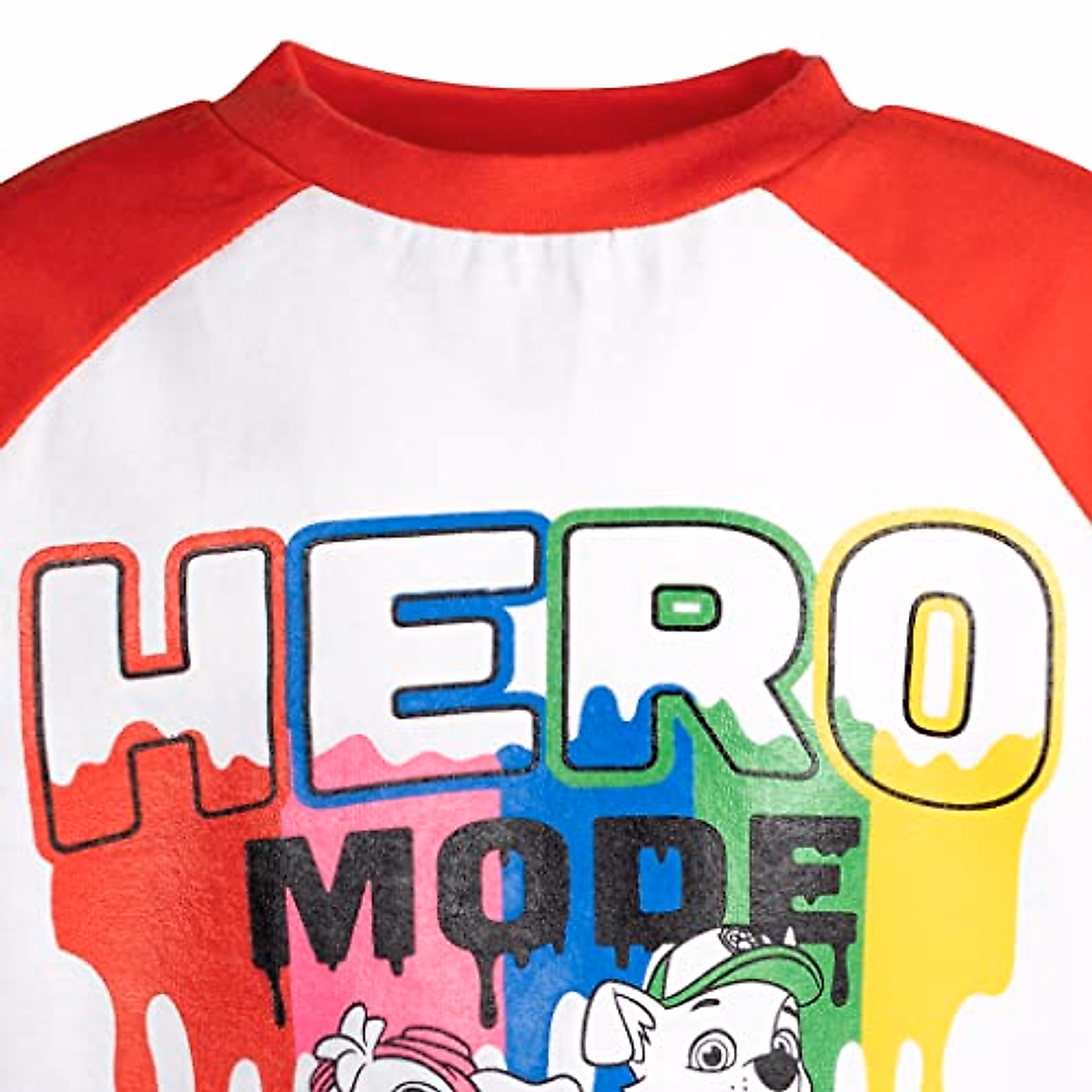 Paw Patrol Chase Rubble Everest Skye Marshall Little Boys T-Shirt Mesh Shorts Set 7-8