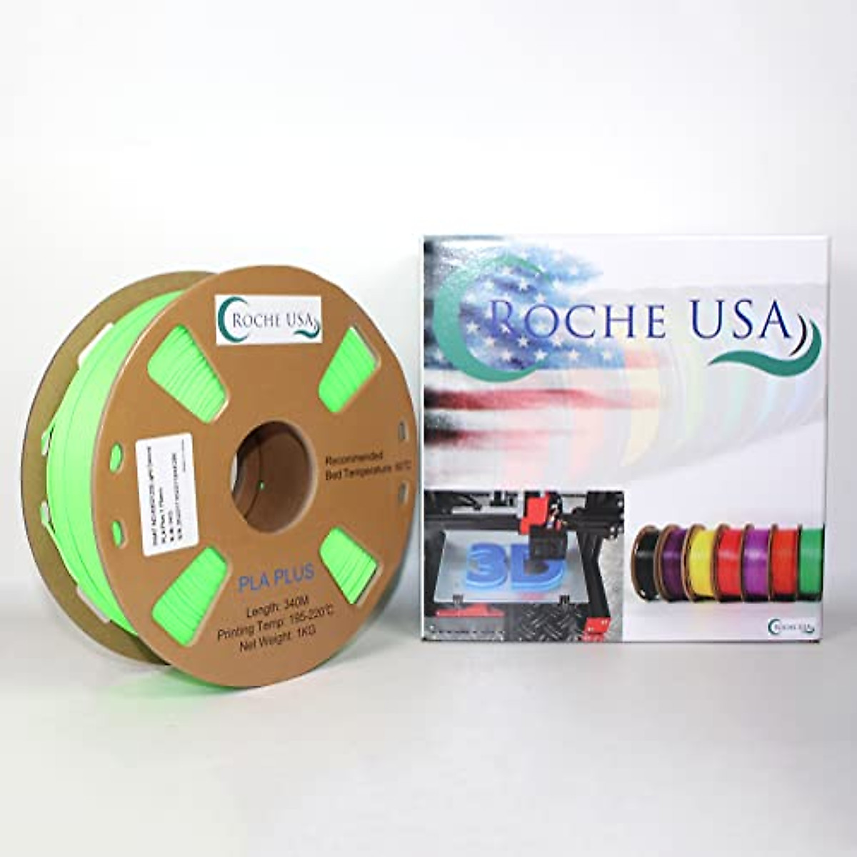 3D Printer Filament PLA Environmentally Friendly (Light Green)