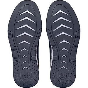 bugatti Men's Sneaker Loafer, Dark Blue, 8.5