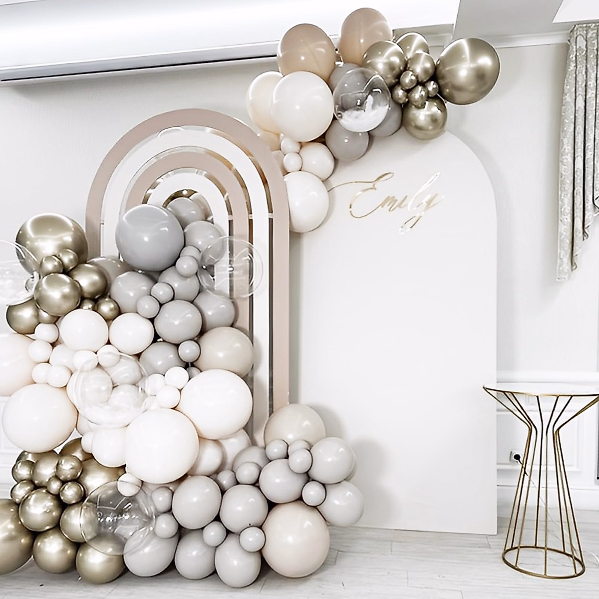 Voircoloria 66 Pack Gray Balloons for Every Celebration
