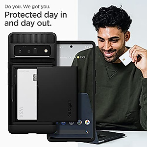Spigen Slim Armor CS Designed for Google Pixel 6 Pro Case (2021) - Black