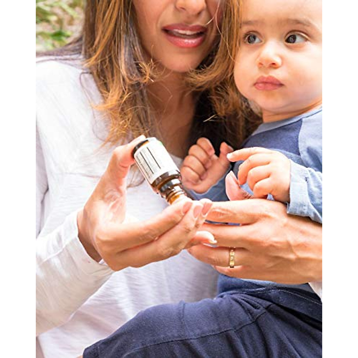 Wellements Organic Baby Tooth Oil, Gently Soothes Tiny Gums, Natural Teething Oil for Babies, Blend of Clove Oil, Spearmint Leaf & Olive Oil, No Benzocaine or Belladonna, 0.5 Fl Oz. 4 Months +