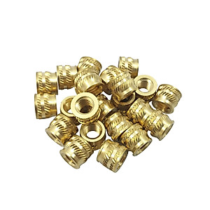 initeq] Qty 20 M4-0.7 Threaded Heat Set Inserts for 3D Printing