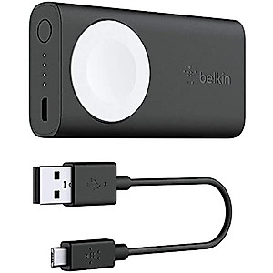 Belkin Boost Charge Power Bank 2K for Apple Watch (MFi-Certified Apple Watch Power Bank, Portable Apple Watch Charger for Apple Watch 4, 3, 2, 1)