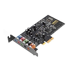 Creative Sound Blaster Audigy FX PCIe 5.1 Internal Sound Card with High Performance Headphone Amp for PCs